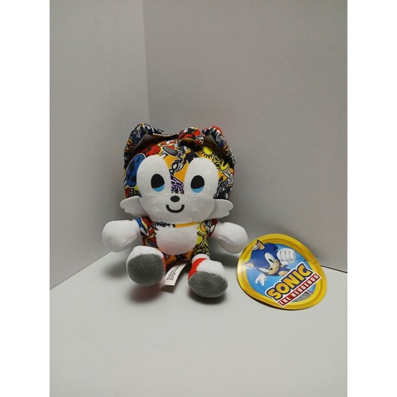 Sega | Toys | Tails Plush Sonic Sega 6th Anniversary Sticker Bomb Toy ...